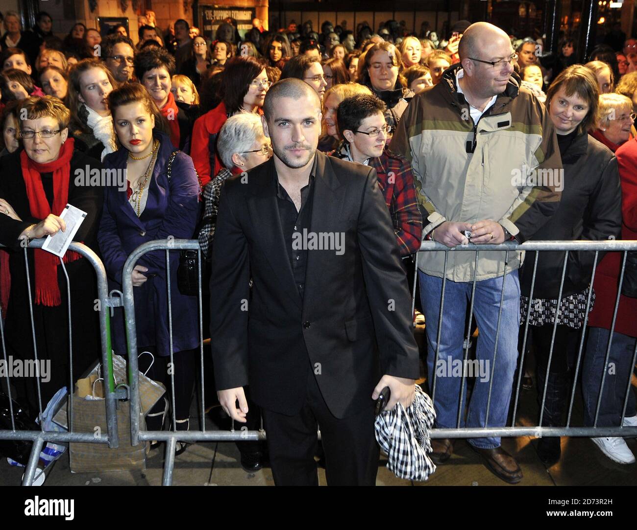 Shayne Ward arrives for the Stephen Gately Memorial Service, at the ...