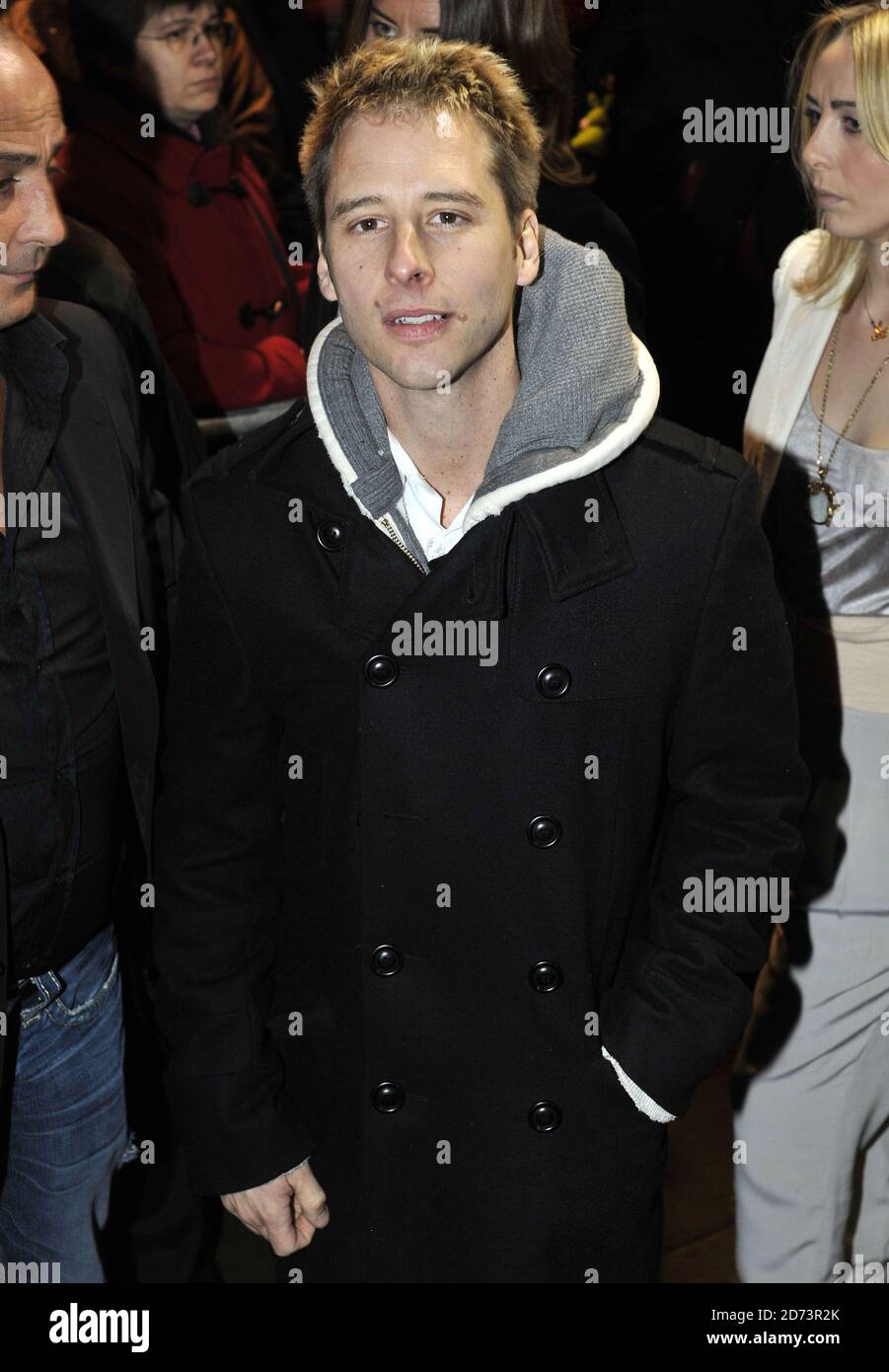 Chesney Hawkes arrives for the Stephen Gately Memorial Service, at the ...