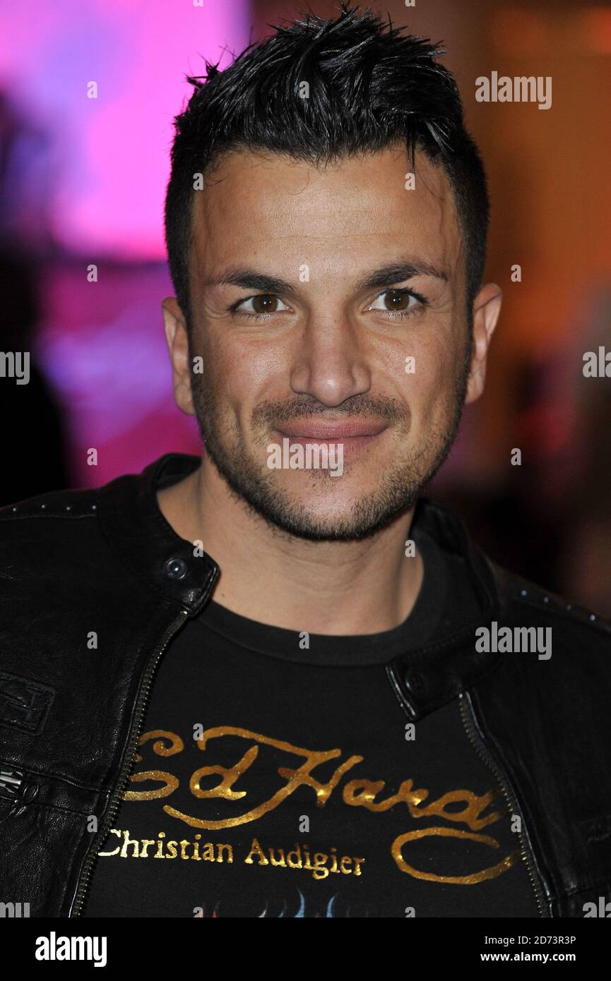 Peter Andre attending the launch of the new Ed Harding store in ...