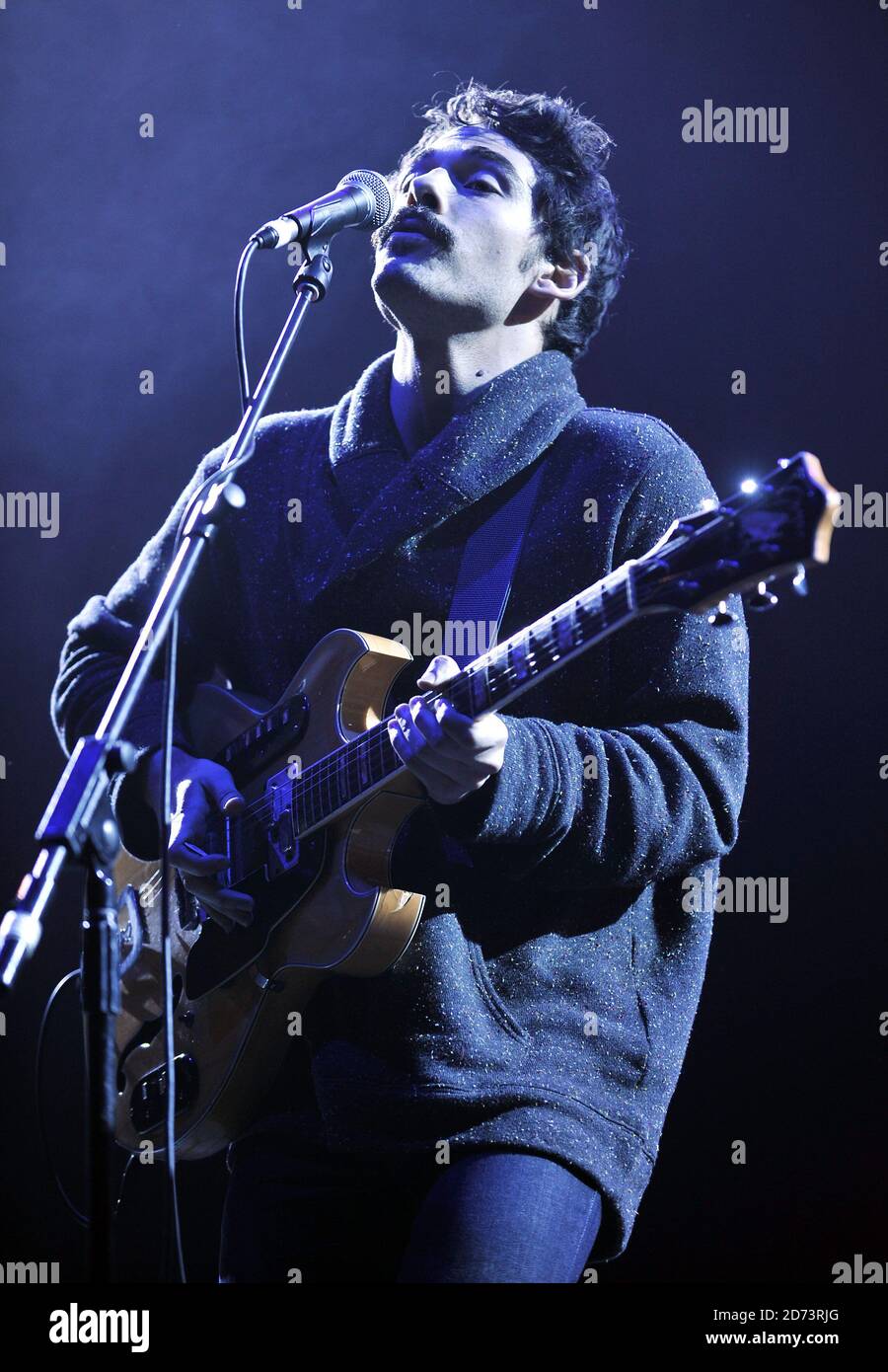 Local Natives perform live at the XFM Winter Wonderland, held at ...