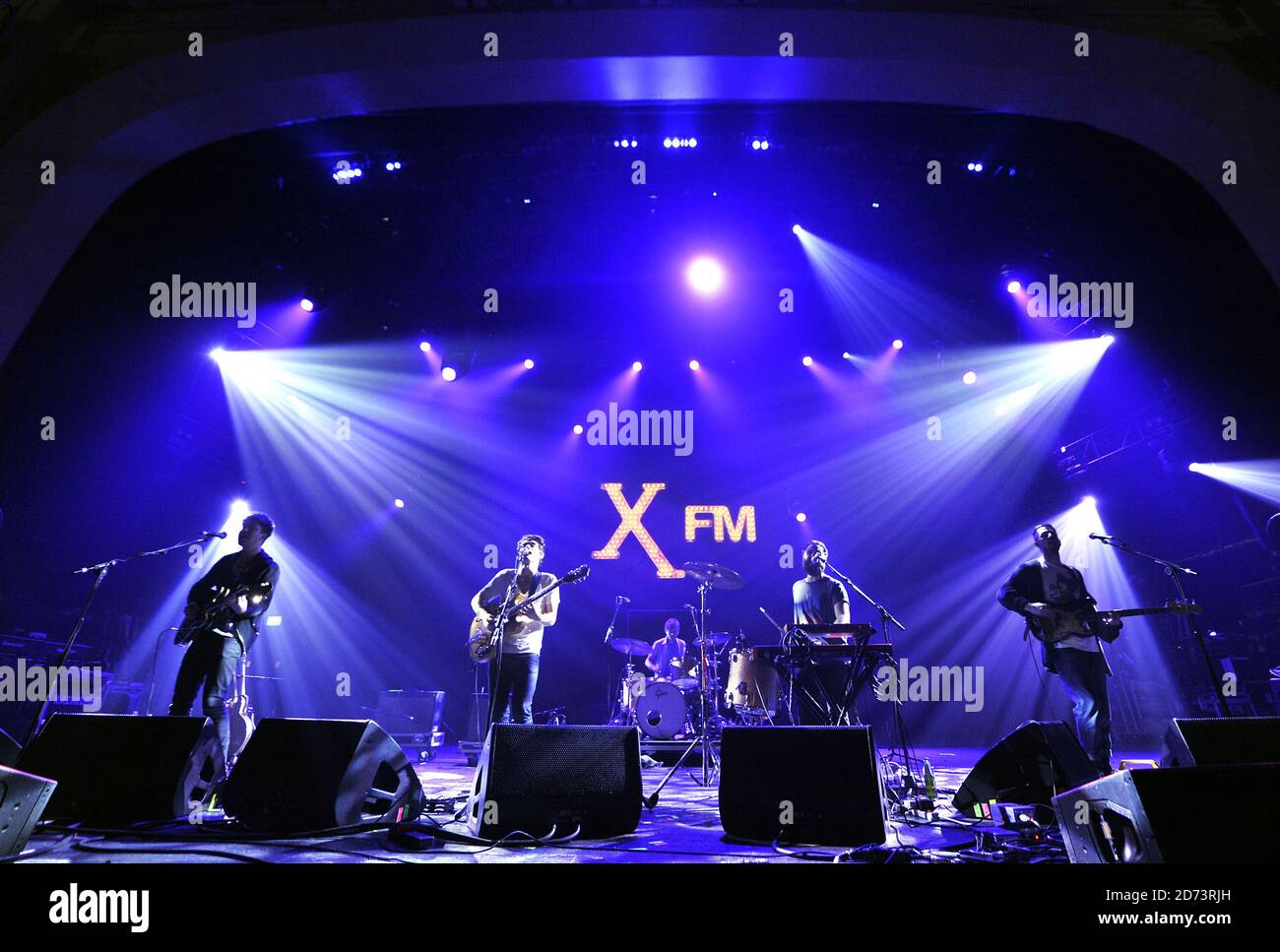Local Natives perform live at the XFM Winter Wonderland, held at ...