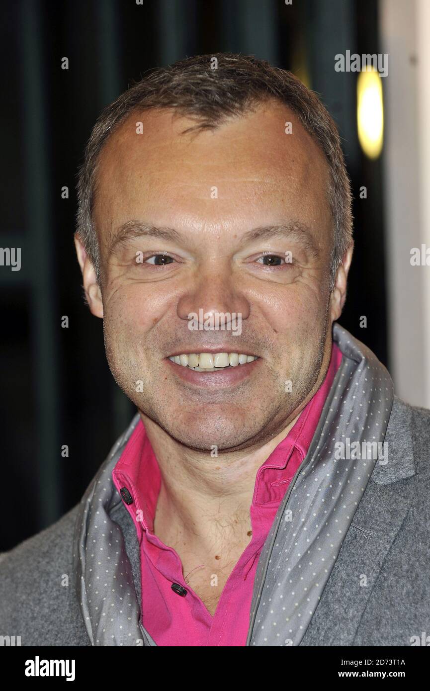 Graham Norton arrives at the gala night for Legally Blonde: The Musical ...