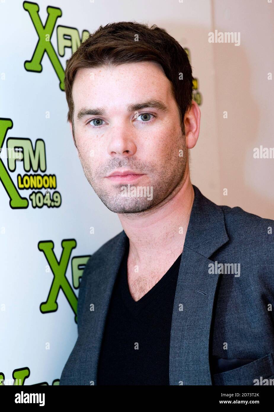 Dave Berry poses for photographs after presenting his first all-new XFM ...
