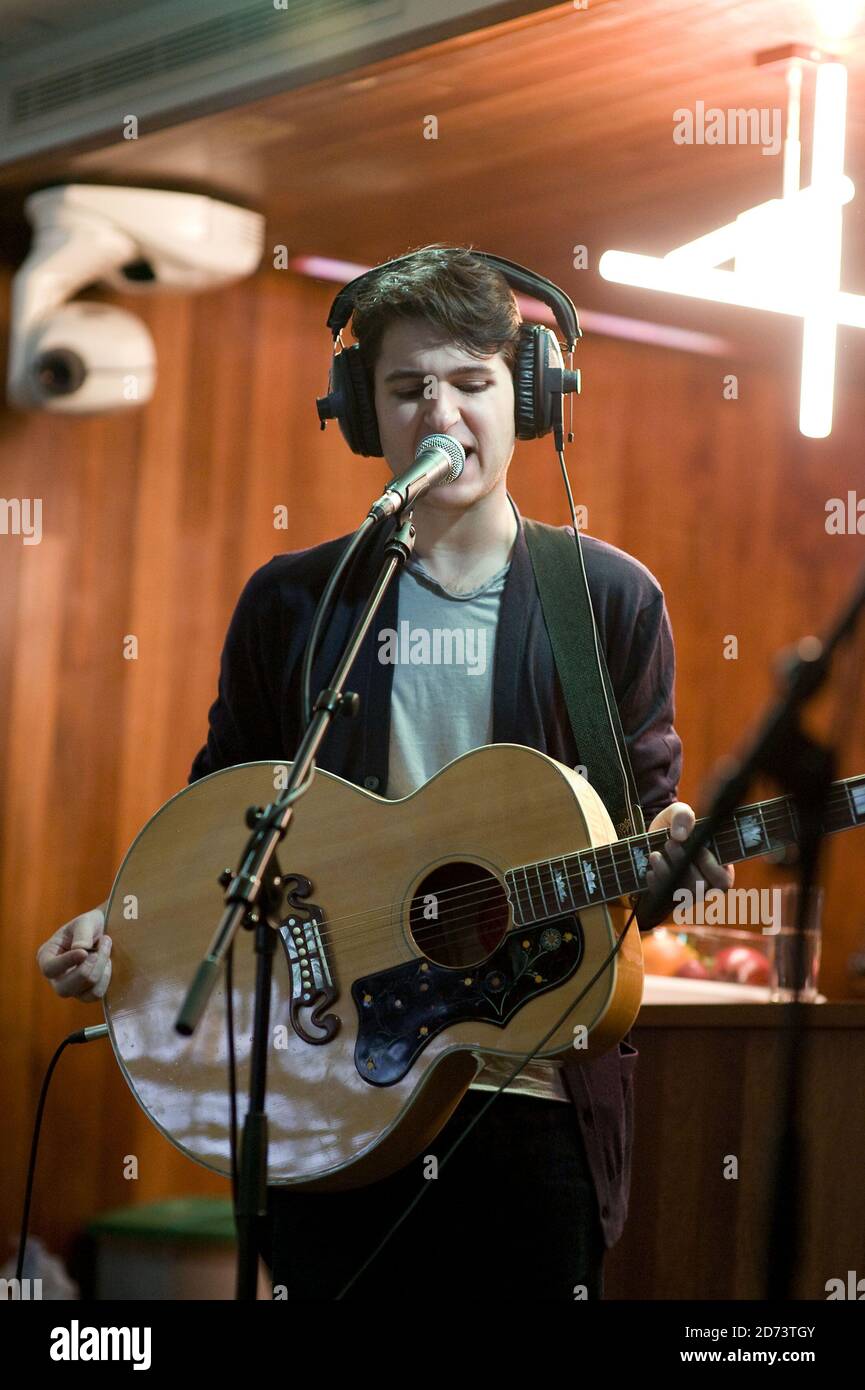 Ezra Koenig of Vampire Weekend performs live at the Absolute Radio ...