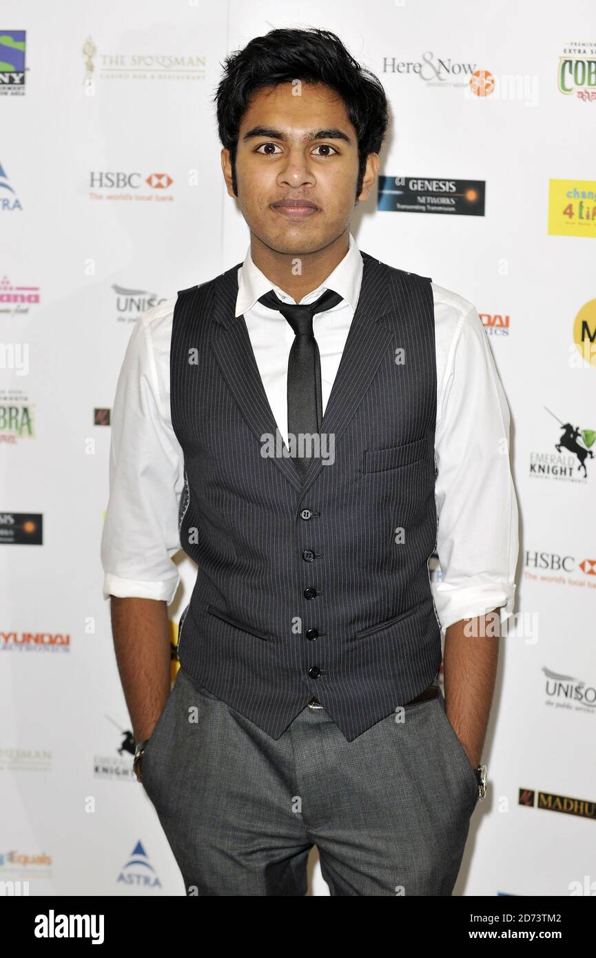 Himesh Patel arrives at the Change4Life British Asian Sports Awards, at ...