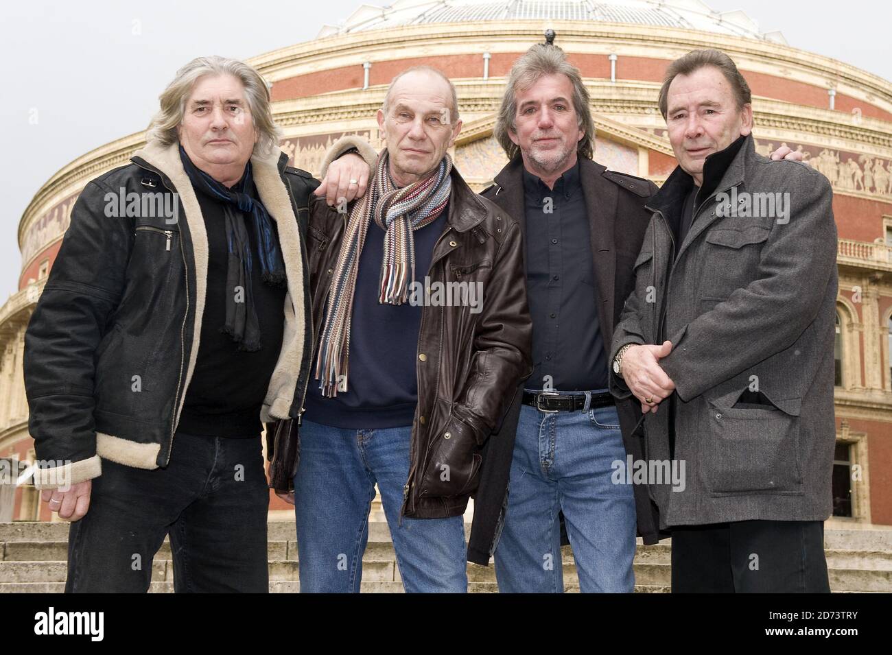 The Troggs (l-r Pete Lucas, Chris Britton, Dave Maggs and Reg Presley ...