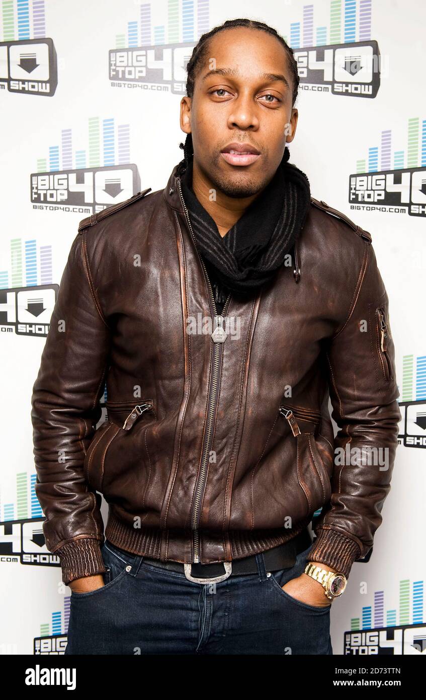 Lemar poses for photographs after being interviewed on the Big Top 40 ...