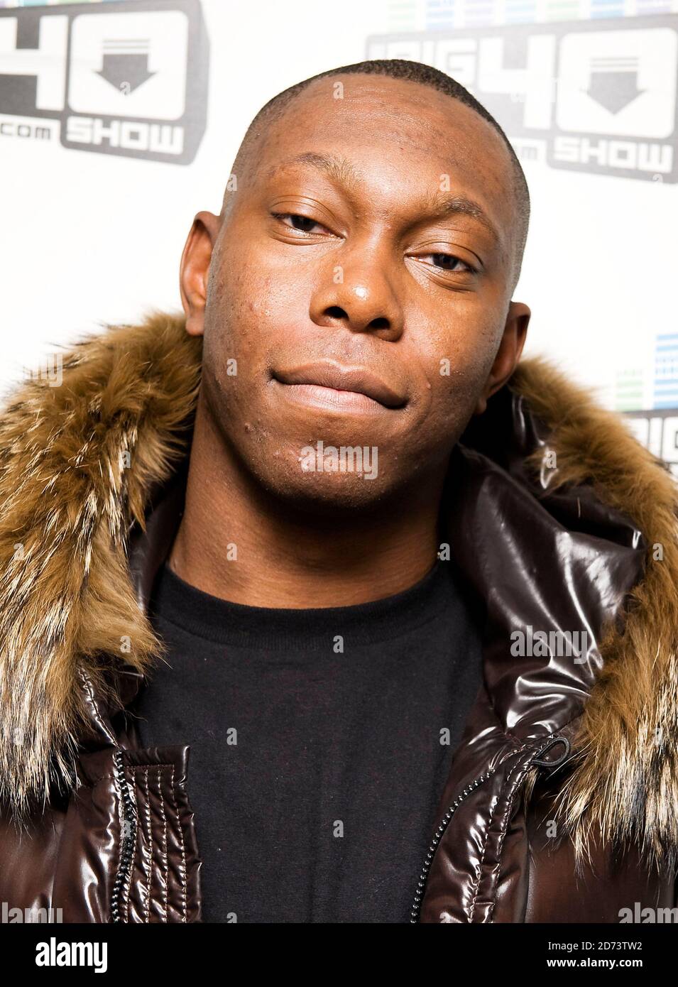 Dizzee Rascal poses for photographs after being interviewed on the Big ...