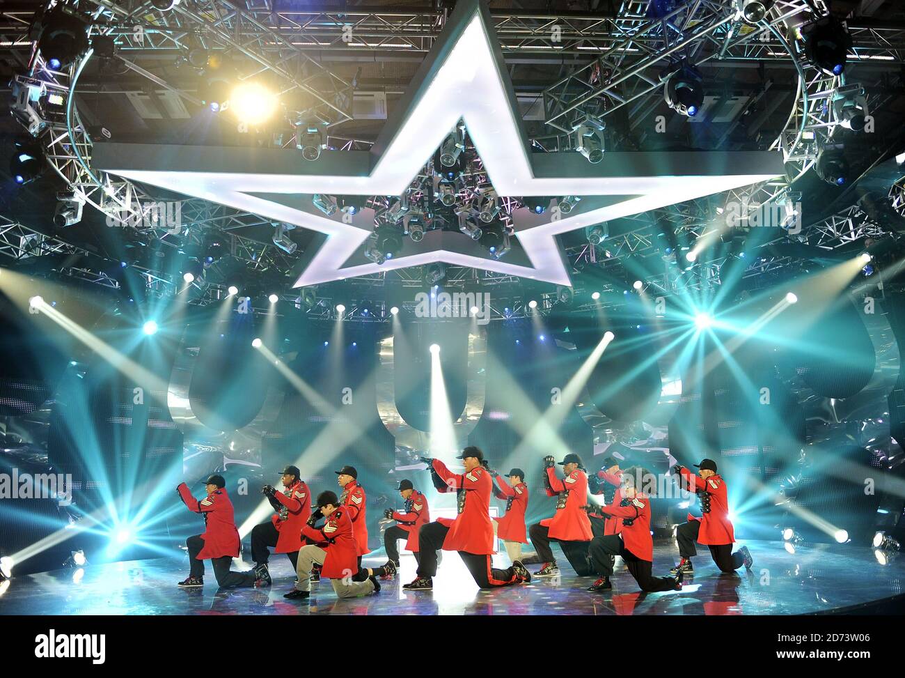 Diversity perform during the final of Sky TV's Got To Dance, at the ...