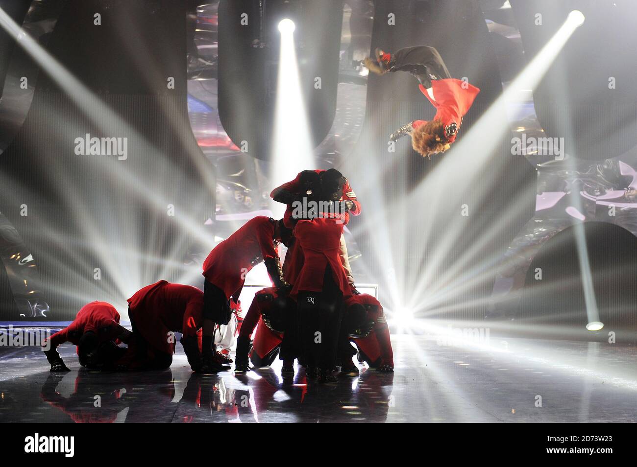 Diversity perform during the final of Sky TV's Got To Dance, at the ...