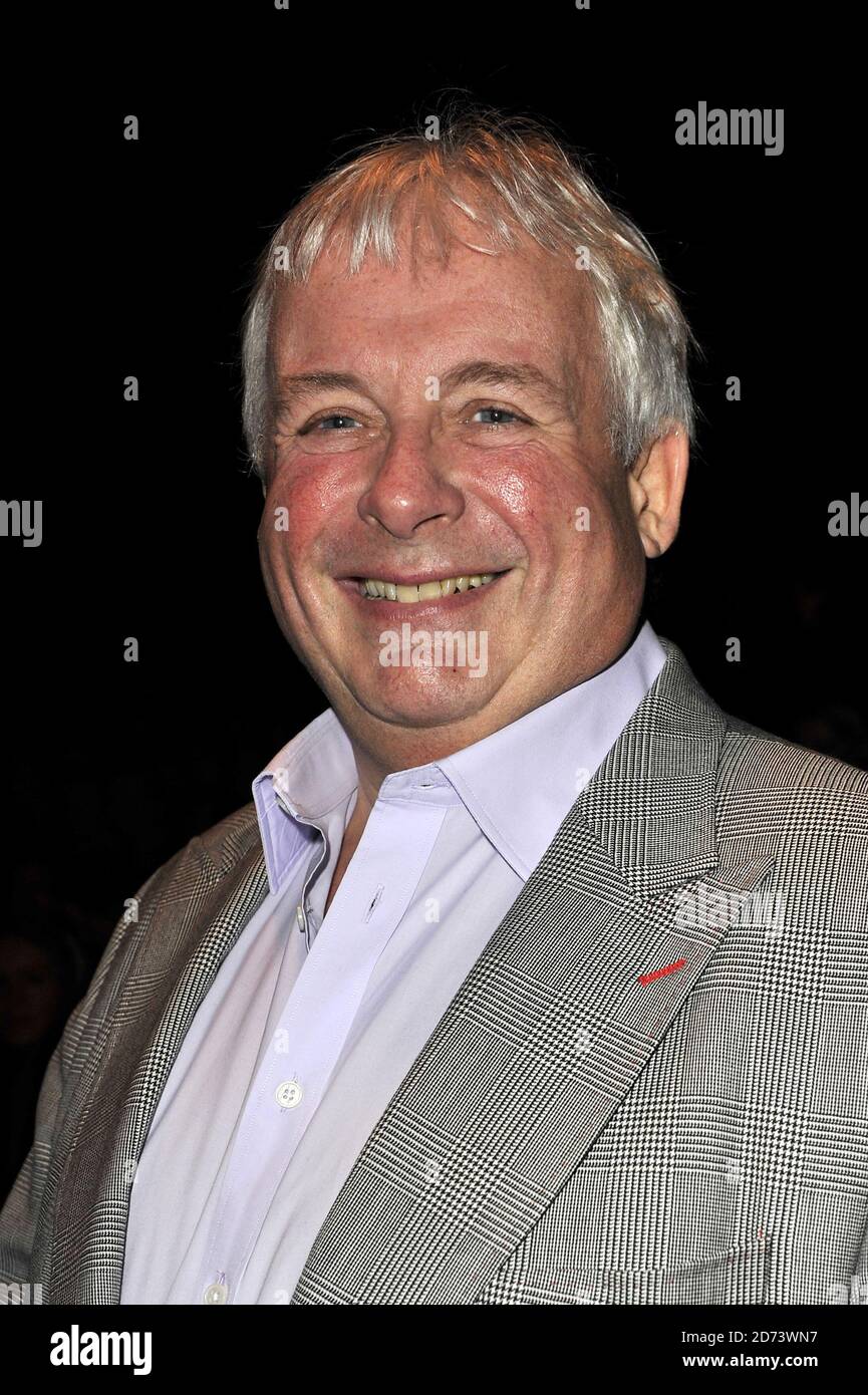 Christopher Biggins attends the Amanda Wakeley fashion show, held at ...