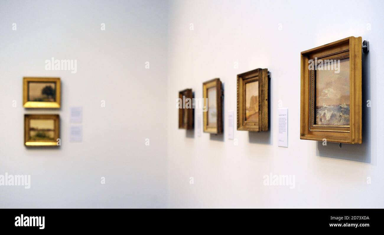 Artworks by Danish painter Christian Kobke on display at the National ...