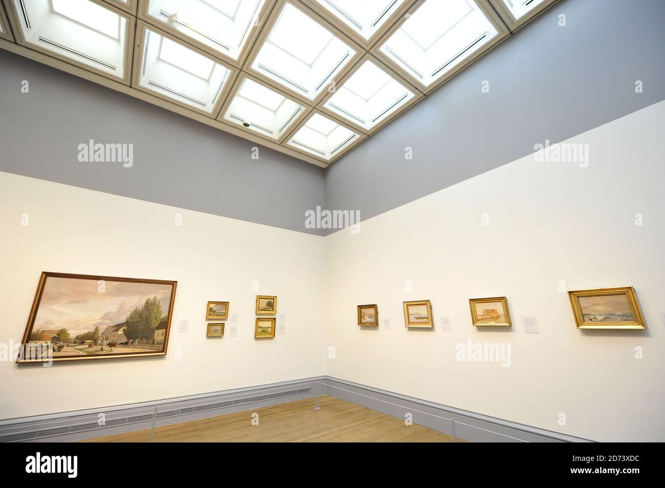 Artworks by Danish painter Christian Kobke on display at the National ...