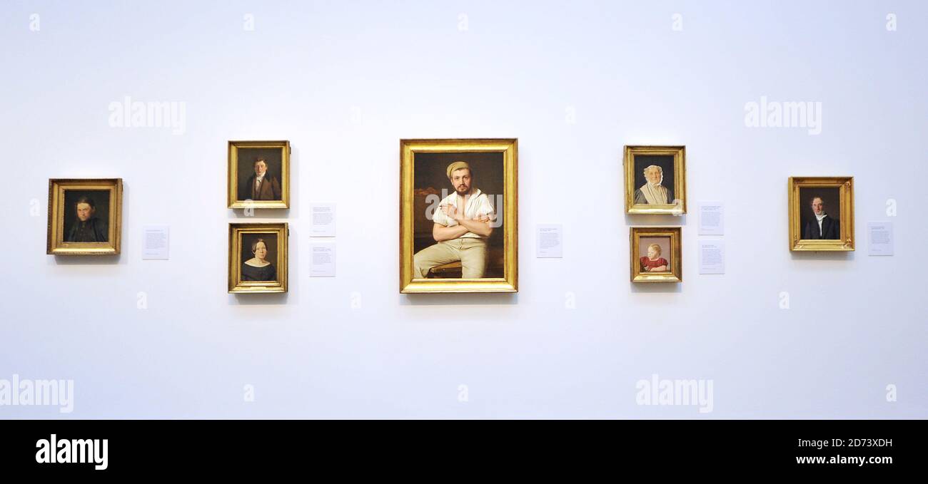 Artworks by Danish painter Christian Kobke on display at the National ...