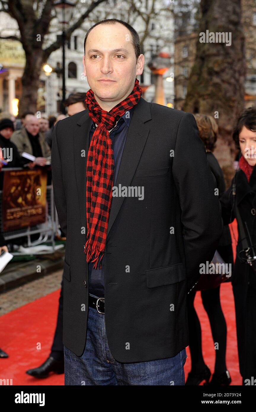 Louis Leterrier arriving for the world premiere of Clash of the Titans ...