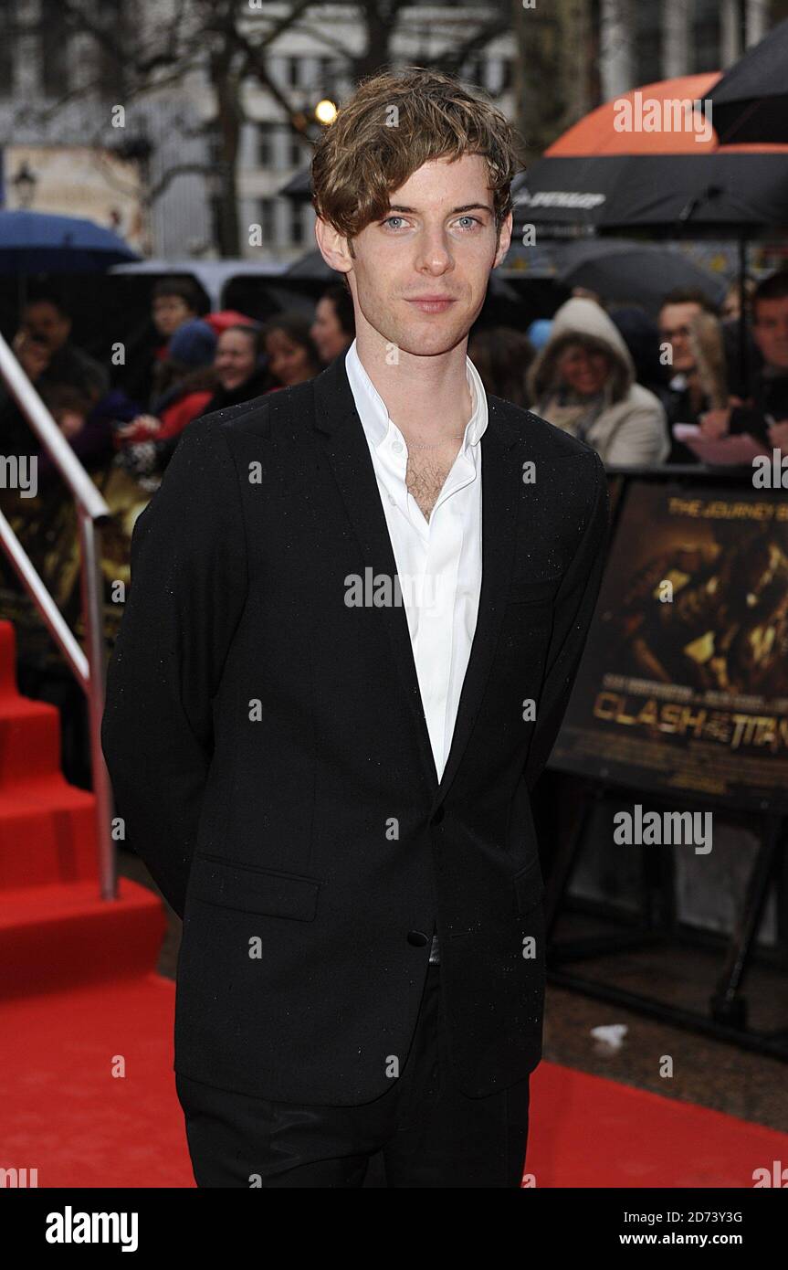 Luke Treadaway arriving for the world premiere of Clash of the Titans ...