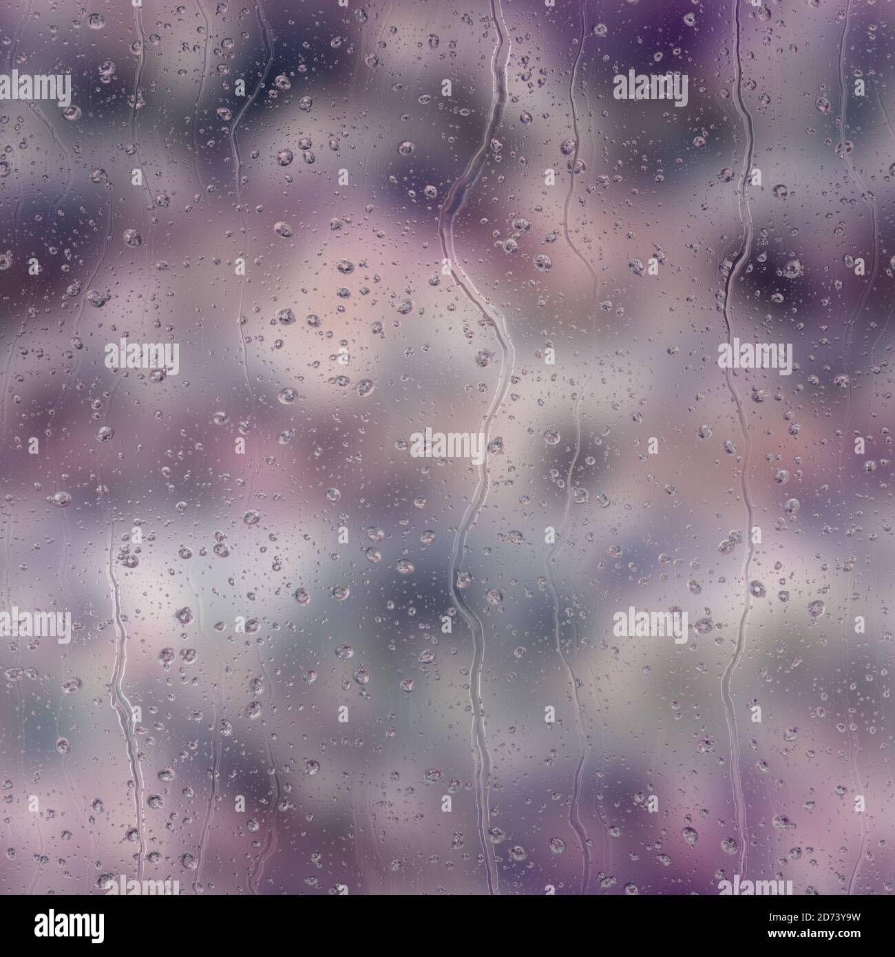 Seamless rain drop water repeat pattern on blur Stock Photo - Alamy