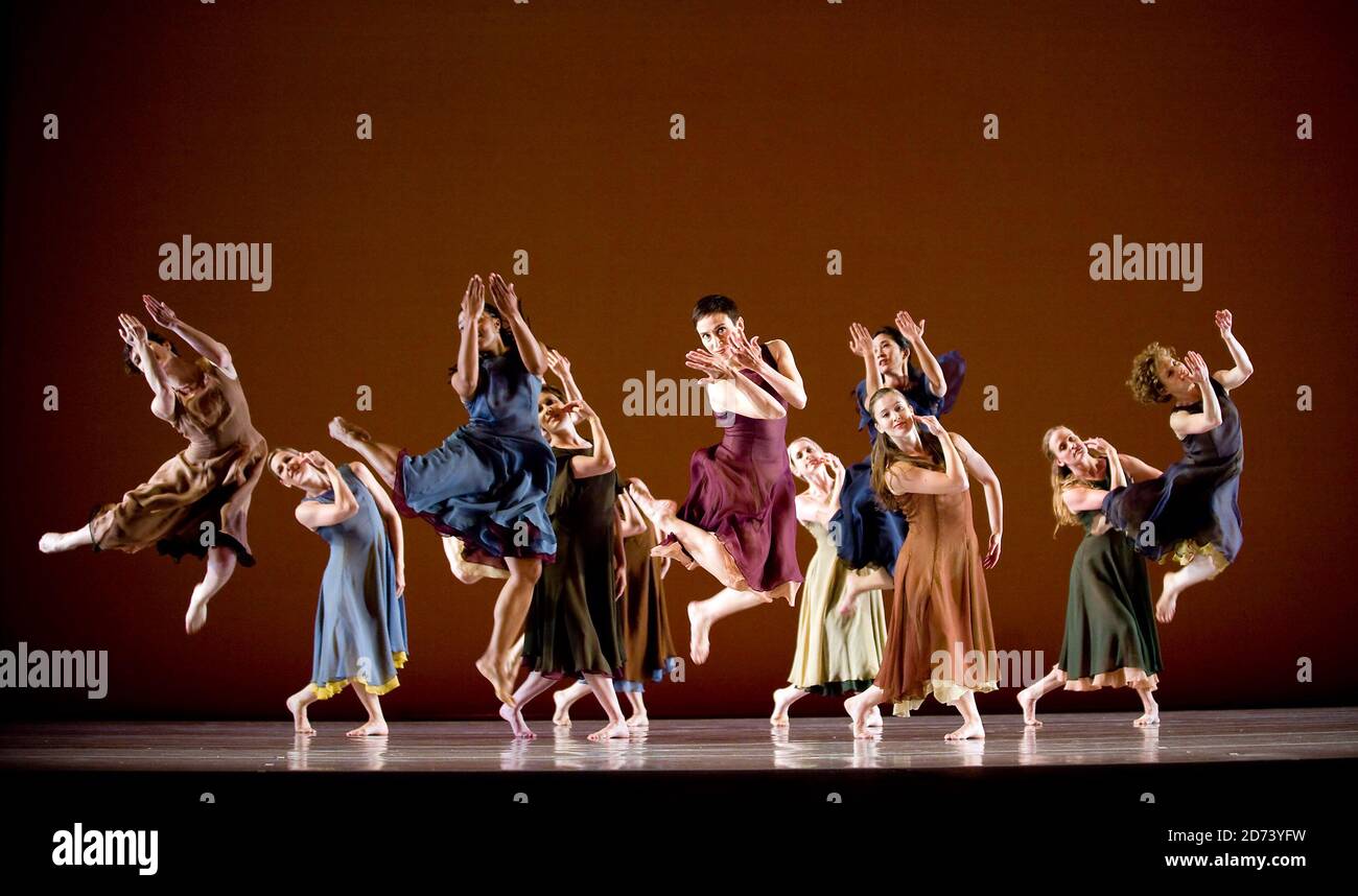 Dancers from the Mark Morris Dance Group perform L'Allegro, Il ...