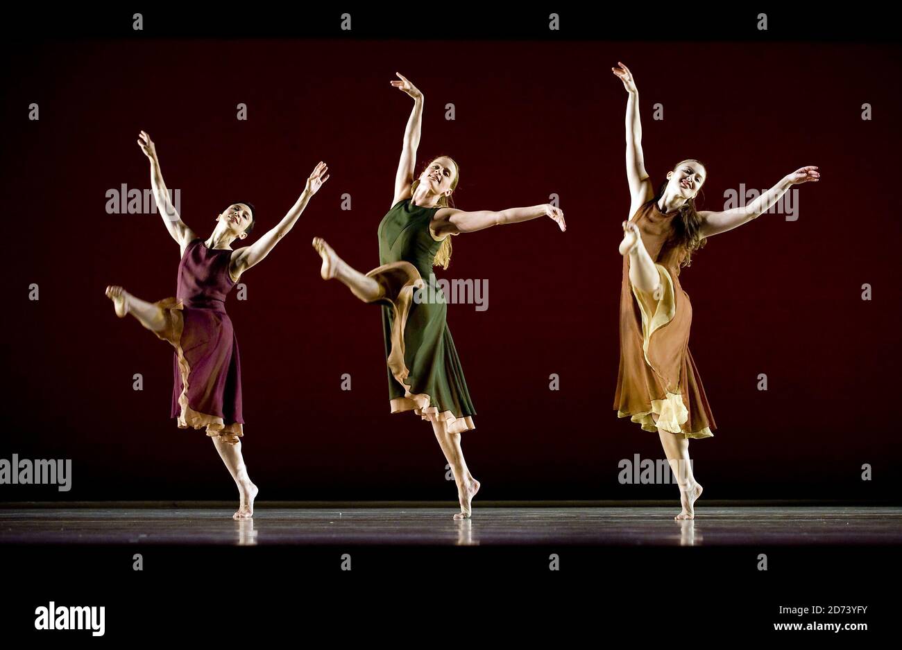 Dancers from the Mark Morris Dance Group perform L'Allegro, Il ...