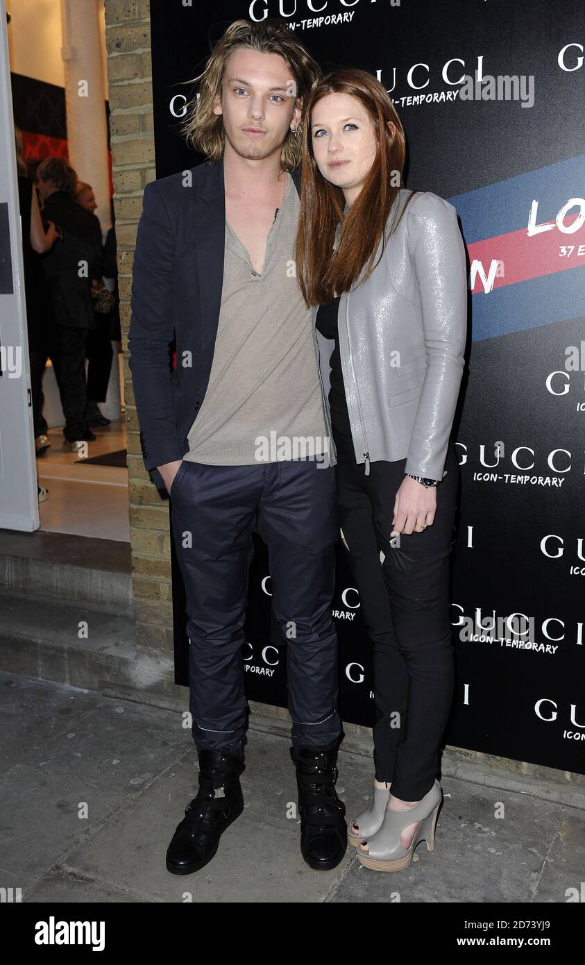 Jamie Campbell Bower And Bonnie Wright Who Is Jamie Campbell Bower's