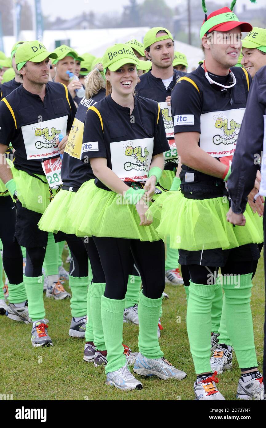 Princess Beatrice of York pictured at the start of the 2010 London ...