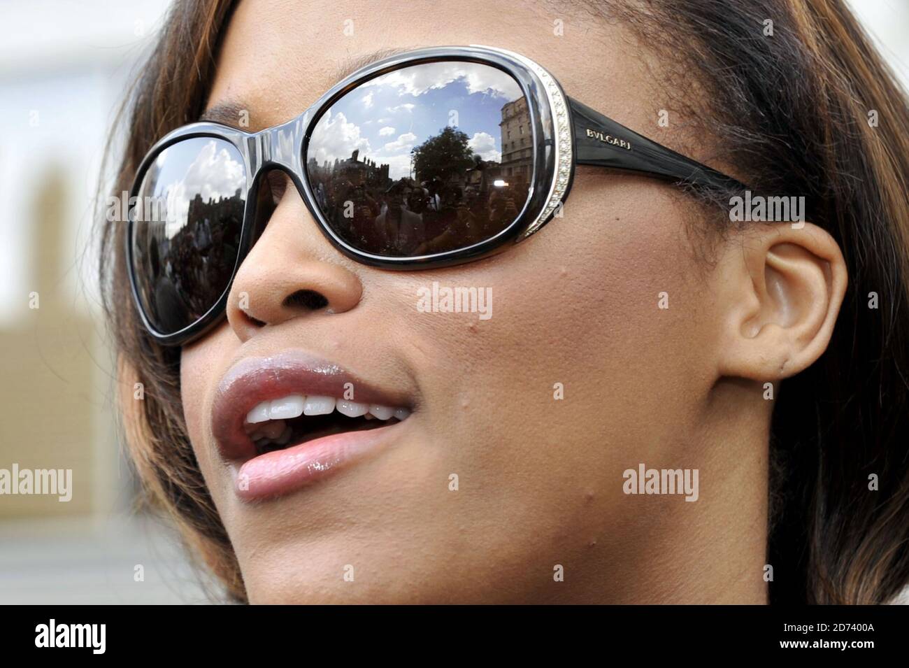 Eve Jihan Jeffers pictured on the starting grid of the Gumball 3000 ...