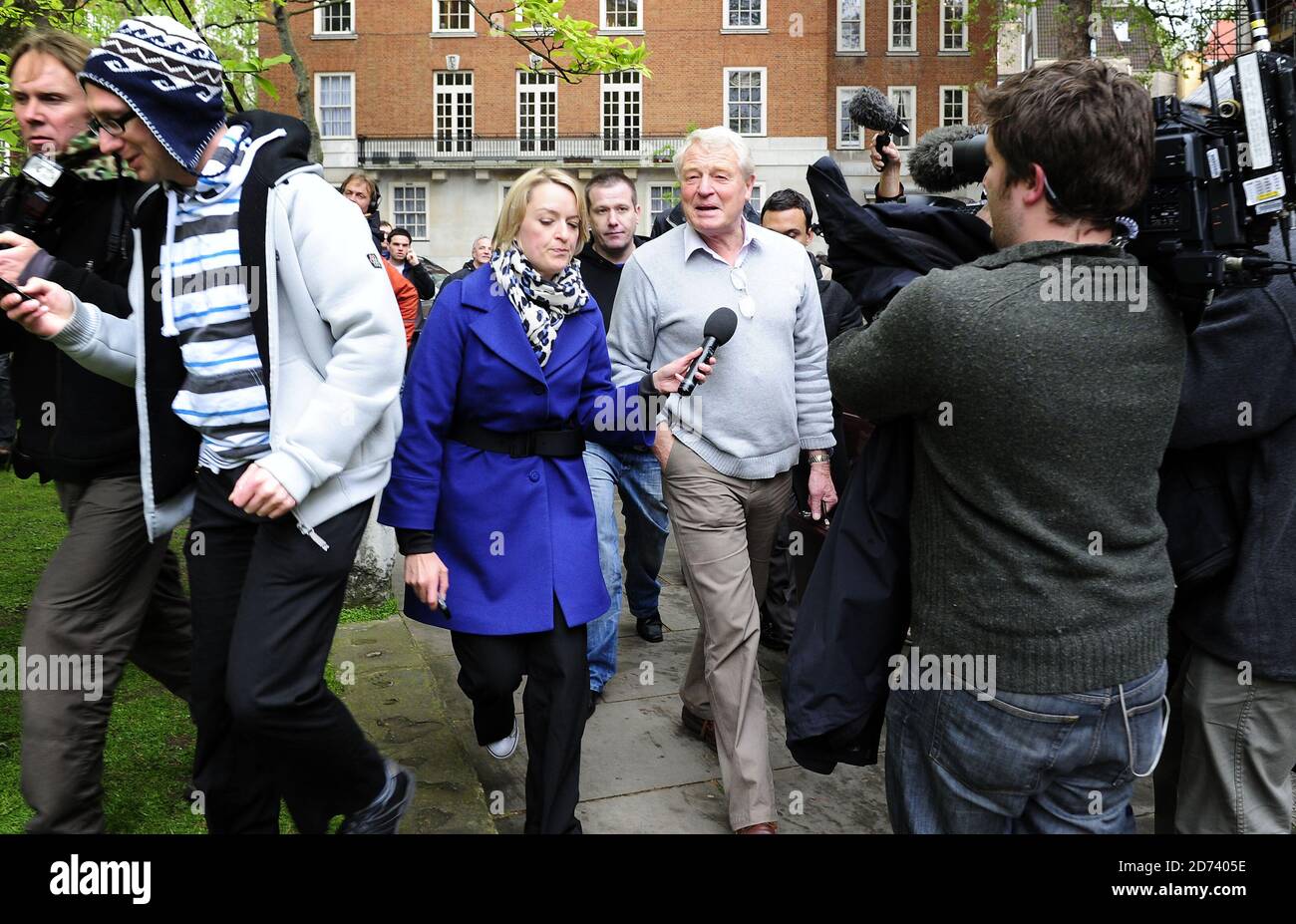 Paddy Ashdown leaves the LGA building in Westminster after a day of ...
