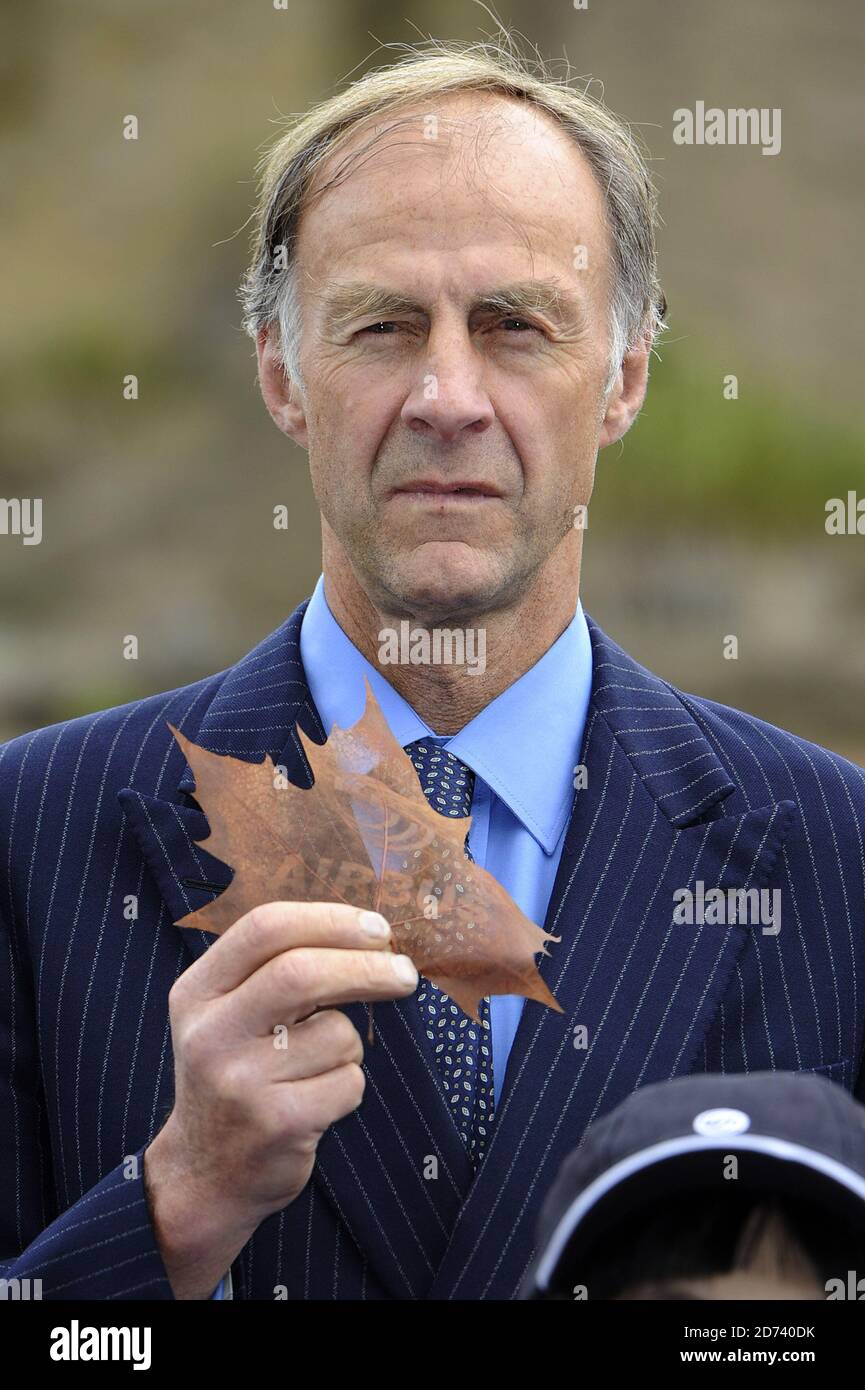 Sir Ranulph Feinnes attends a photocall at London Zoo, to promote a ...