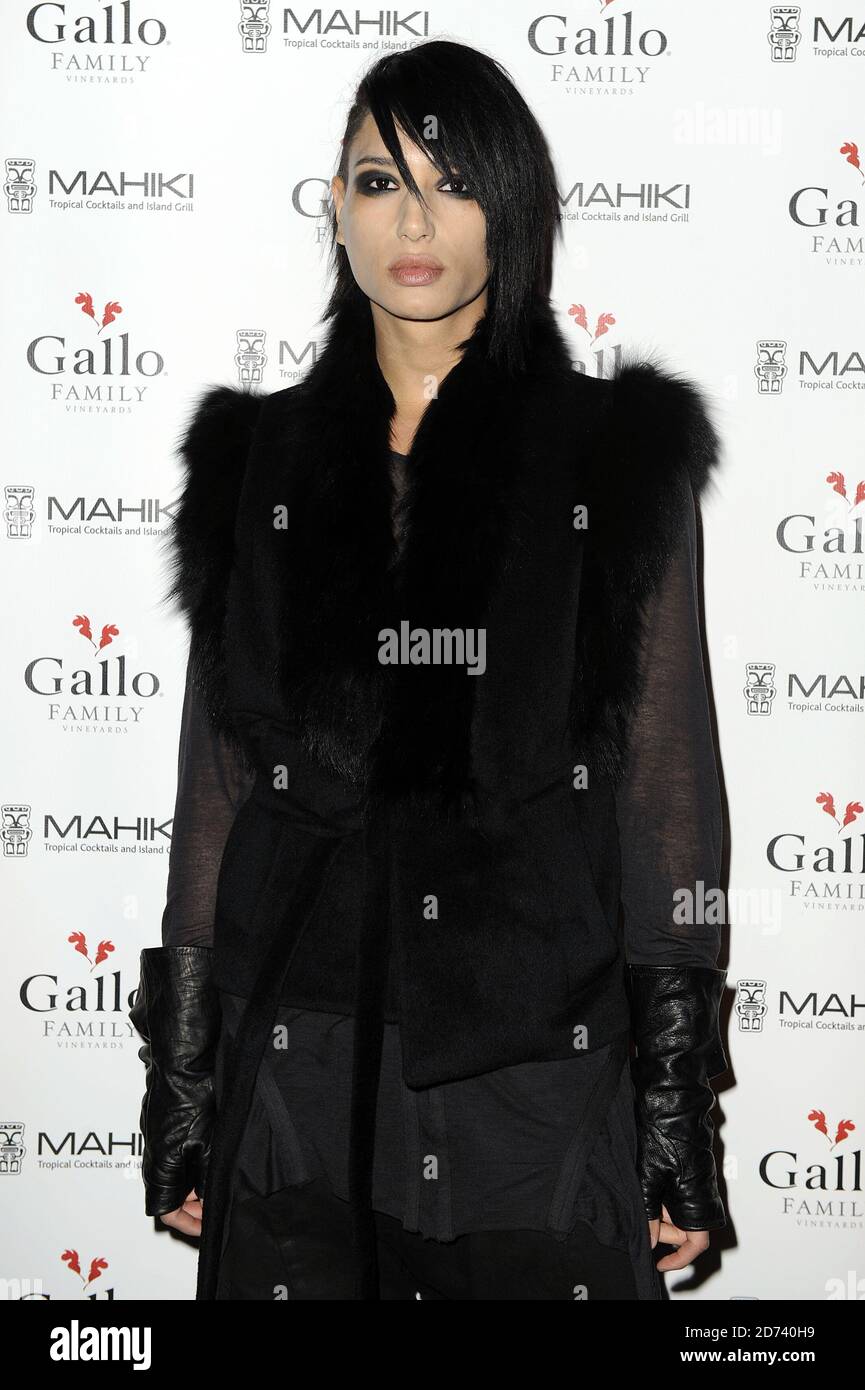 Nat Weller arrives at the launch of the Gallo Rose & MAHIKI Pop Up, in ...