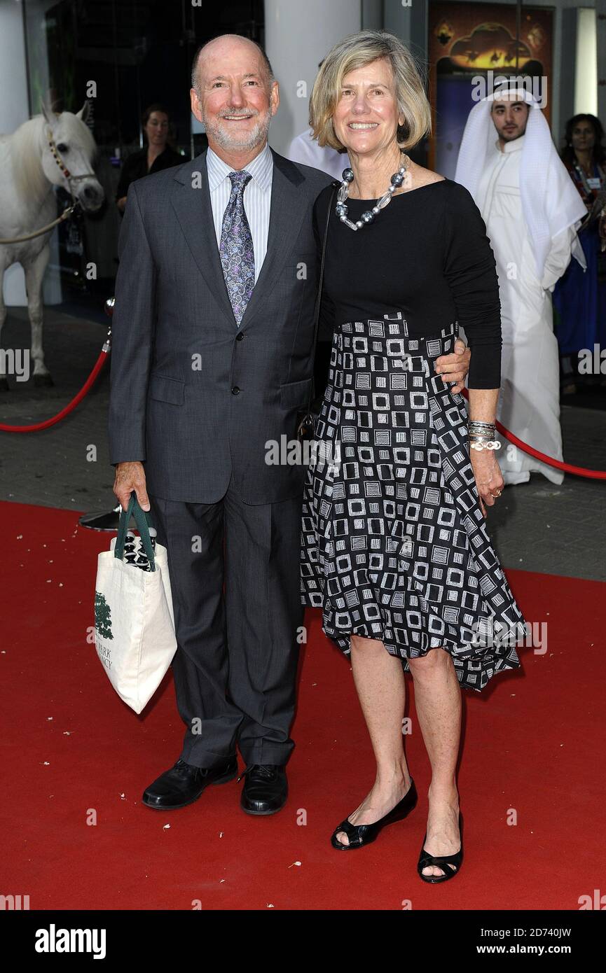 Director MacGillivray arrives at the premiere of Arabia 3D, at the Imax ...