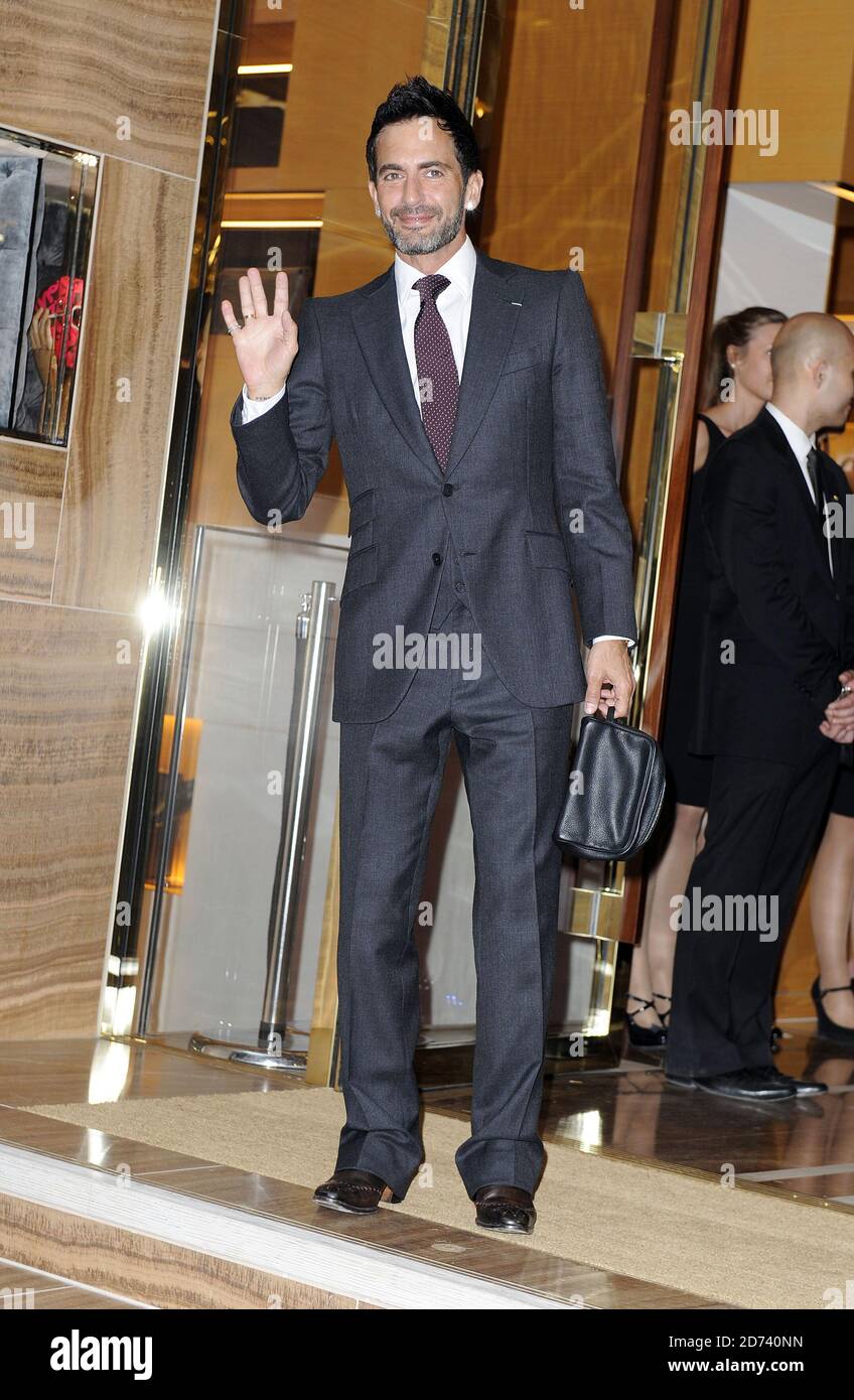 Marc Jacobs arrives at the opening of a new Louis Vuitton store on New ...