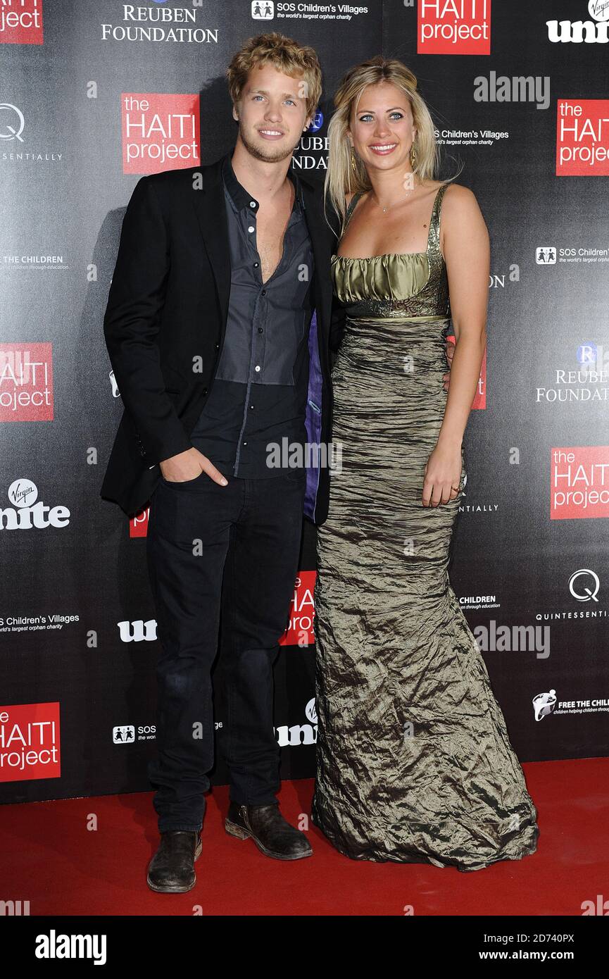 Sam and Holly Branson arrive at the Reuben Foundation and Virgin Unite ...