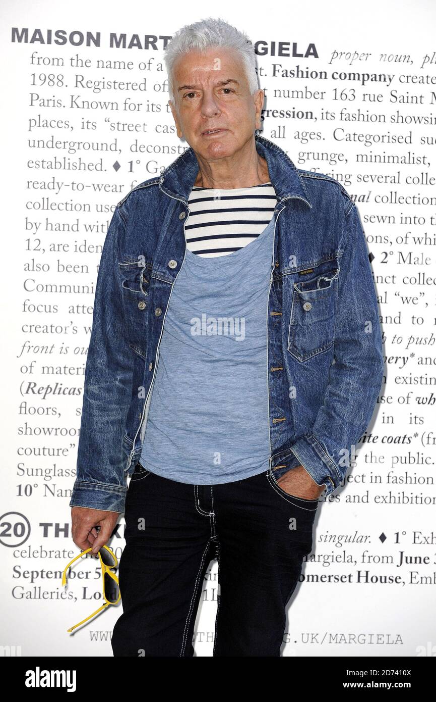 Nicky Haslam arrives at the launch of the Maison Martin Margiela '20 ...