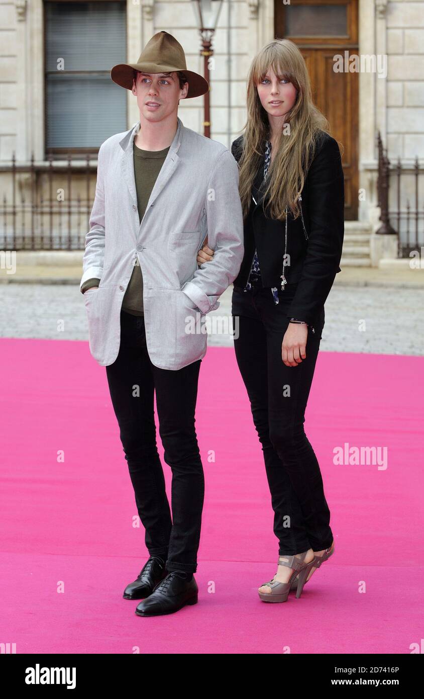 Johnny Borell arrives at the Royal Academy Summer Exhibition private ...