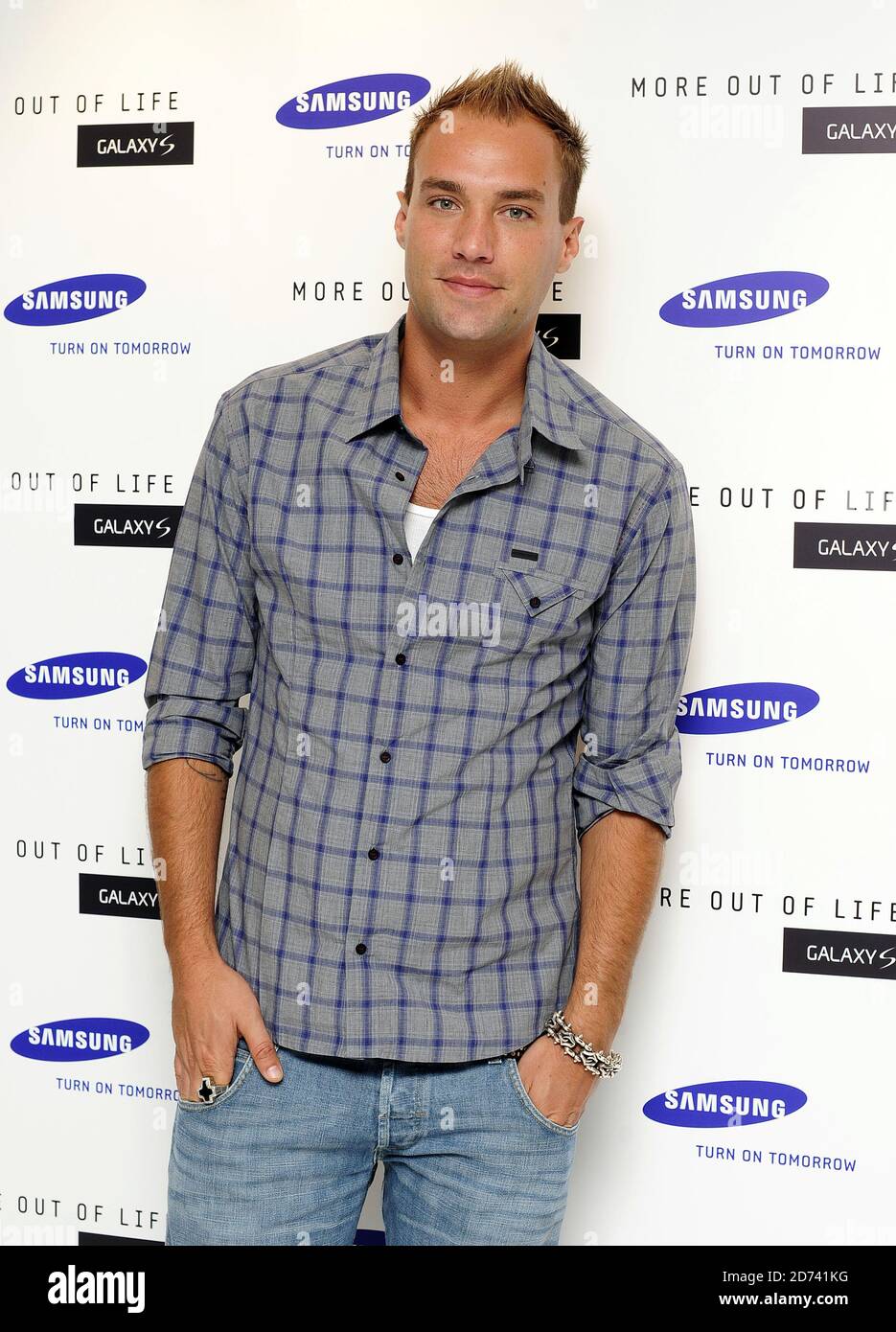 Callum Best attends the Samsung Galaxy S launch party, at Altitude bar ...