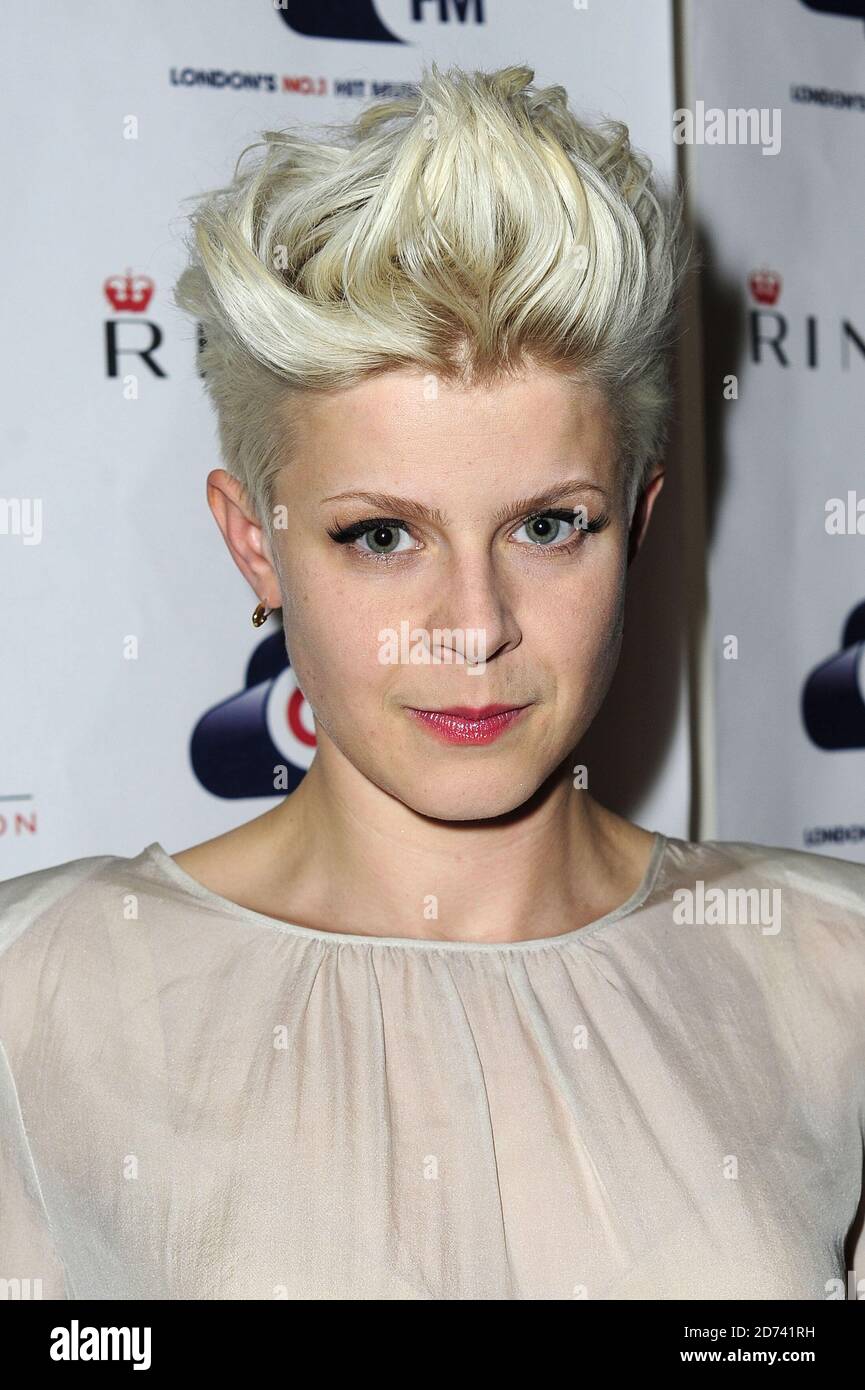 Robyn pictured during a Rimmel Live Lounge session for Capital FM, at ...