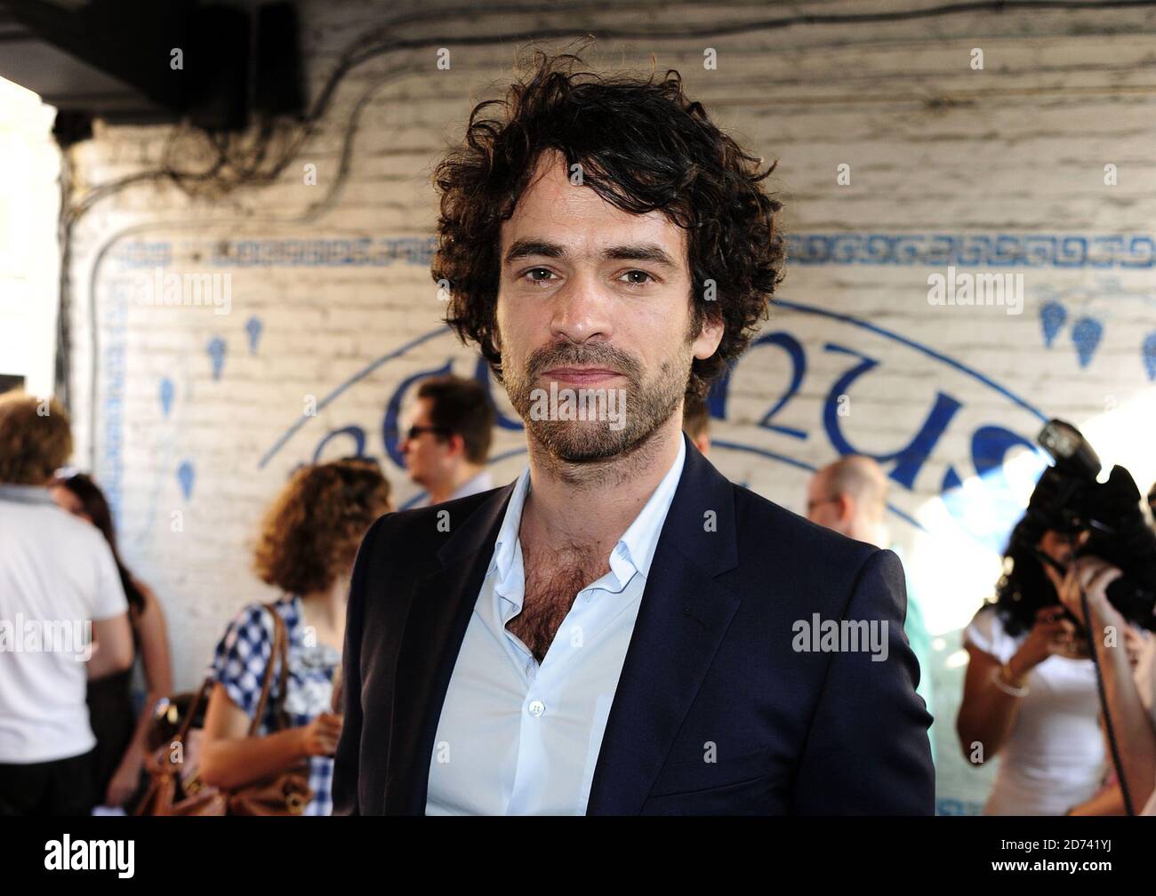 Actor Romain Duris attends a gala screening of Heartbreaker at the ...
