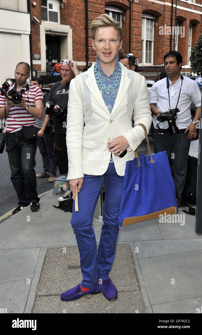 Henry Conway arrives at the private view of Mario Testino's latest ...