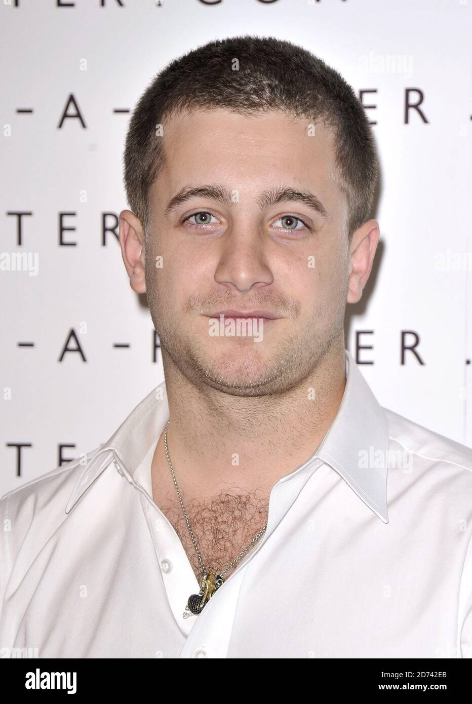 Tyrone Wood arrives at the Net A Porter 10th Birthday Party, at ...