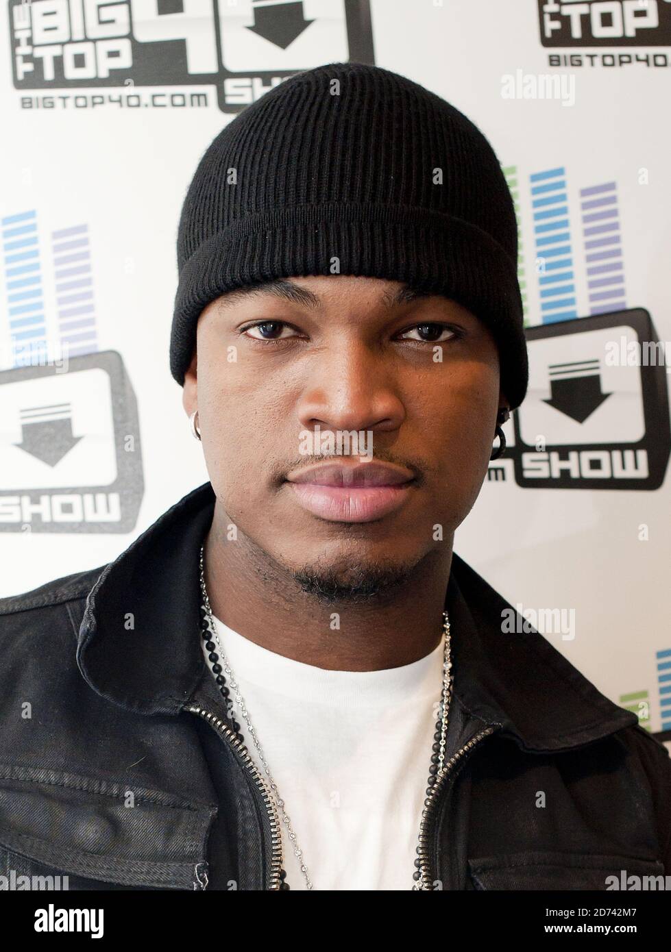 Ne-Yo pictured after being interviewed on Capital FM's Big Top 40 show ...