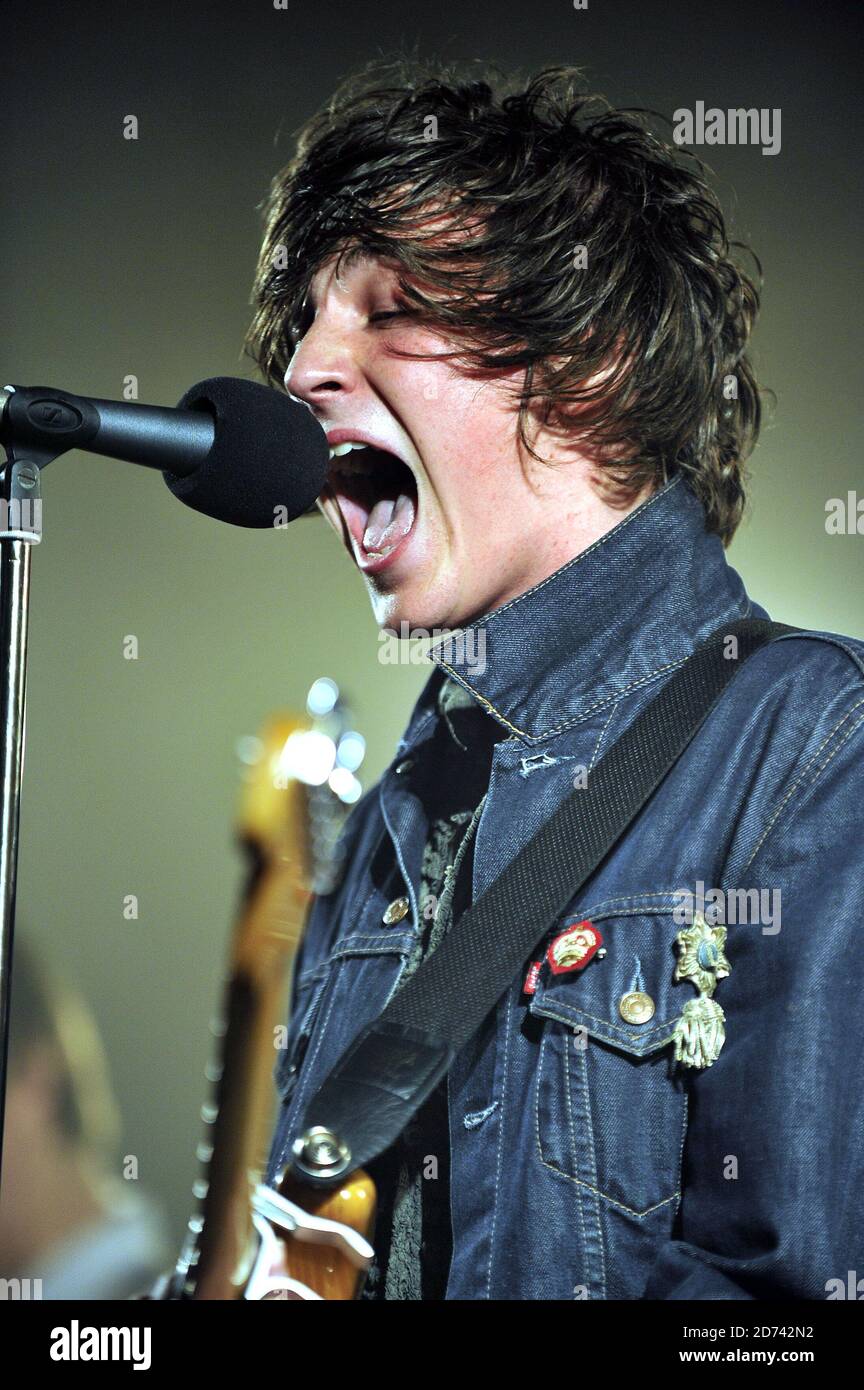George Craig of One Night Only performs at the Bush Hall in west London ...