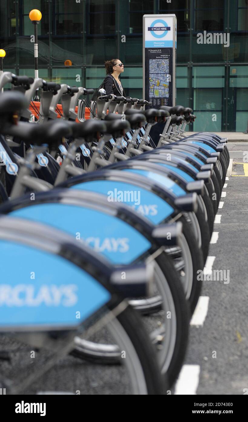 Boris bikes launch hi-res stock photography and images - Alamy
