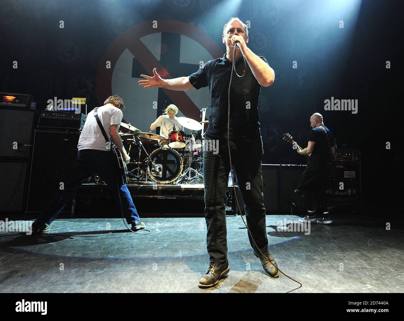 Bad Religion perform at the Shepherd's Bush Empire in West London Stock ...