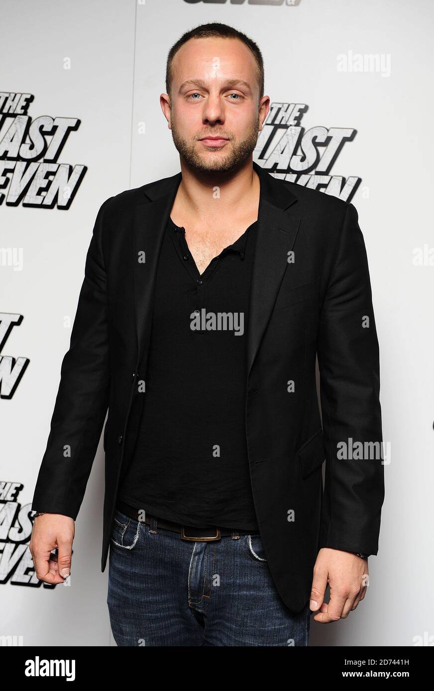 Sebastian Street arrives at the premiere of The Last Seven, held at the ...