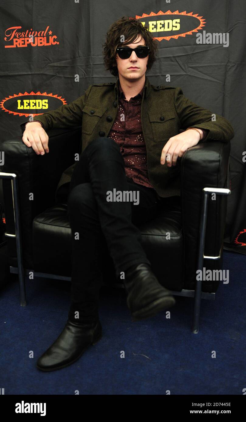 George Craig of One Night Only pictured backstage during the second day ...