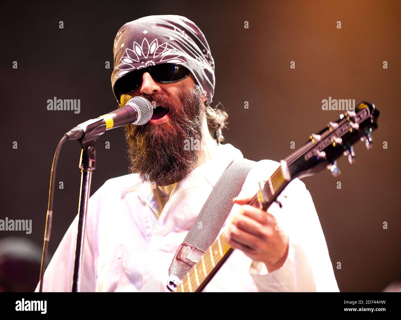 Eels frontman Mark Oliver Everett performing at the Brixton Academy in ...