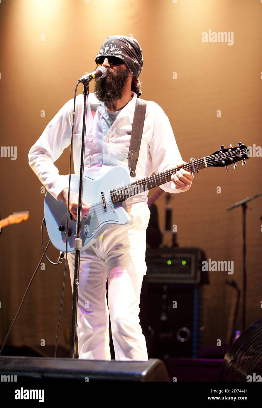 Eels frontman Mark Oliver Everett performing at the Brixton Academy in south London Stock Photo ...