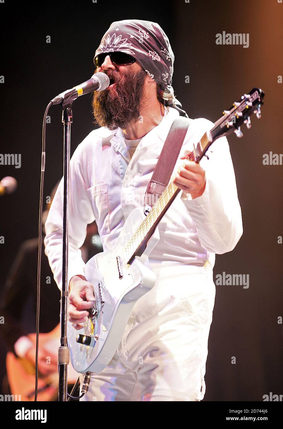 Eels frontman Mark Oliver Everett performing at the Brixton Academy in ...