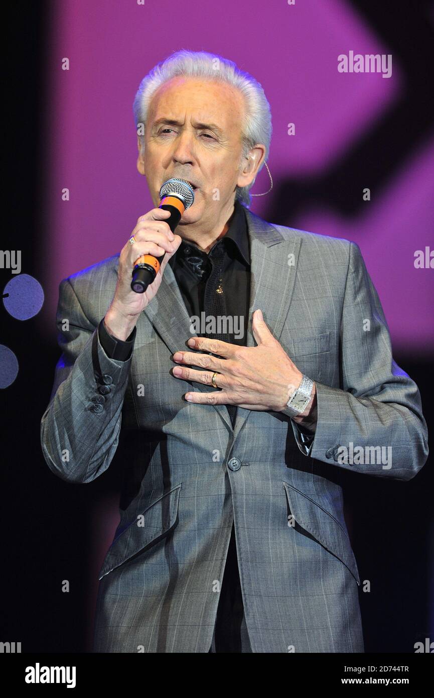 Tony Christie performing at the BBC Radio 2 Elvis Forever concert in ...