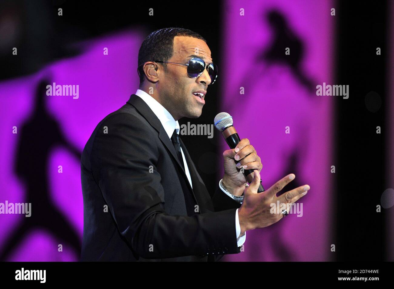 Craig David performing at the BBC Radio 2 Elvis Forever concert in Hyde ...